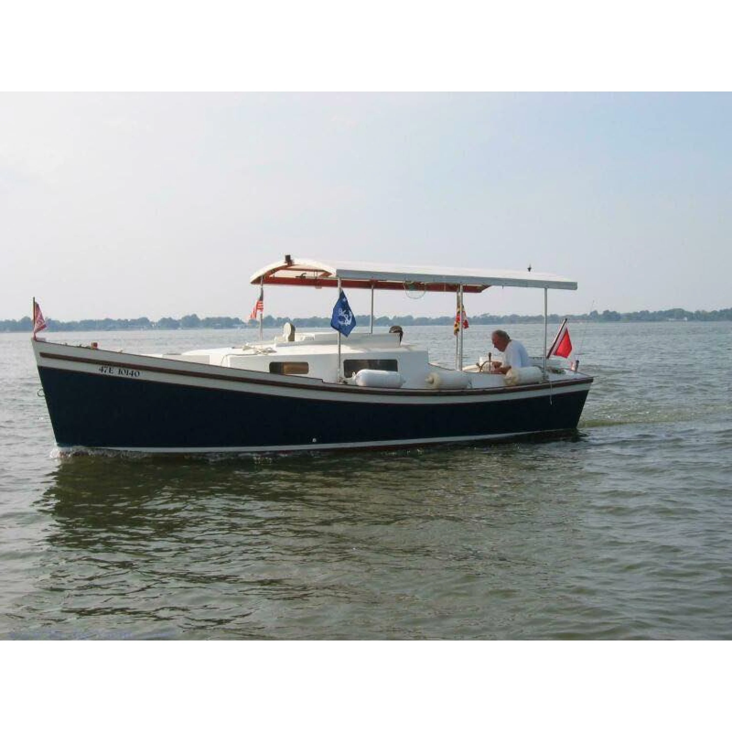 2001 Custom 24ft Coastal/River Cruiser “Oriole” for Sale | Bridge ...