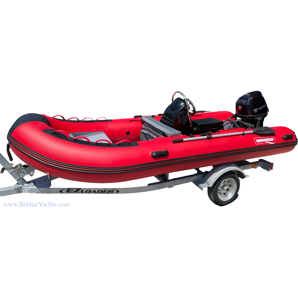 ALD390 13ft Jockey Console Rib with 30hp Tohatsu EFI Outboard - Fully ...