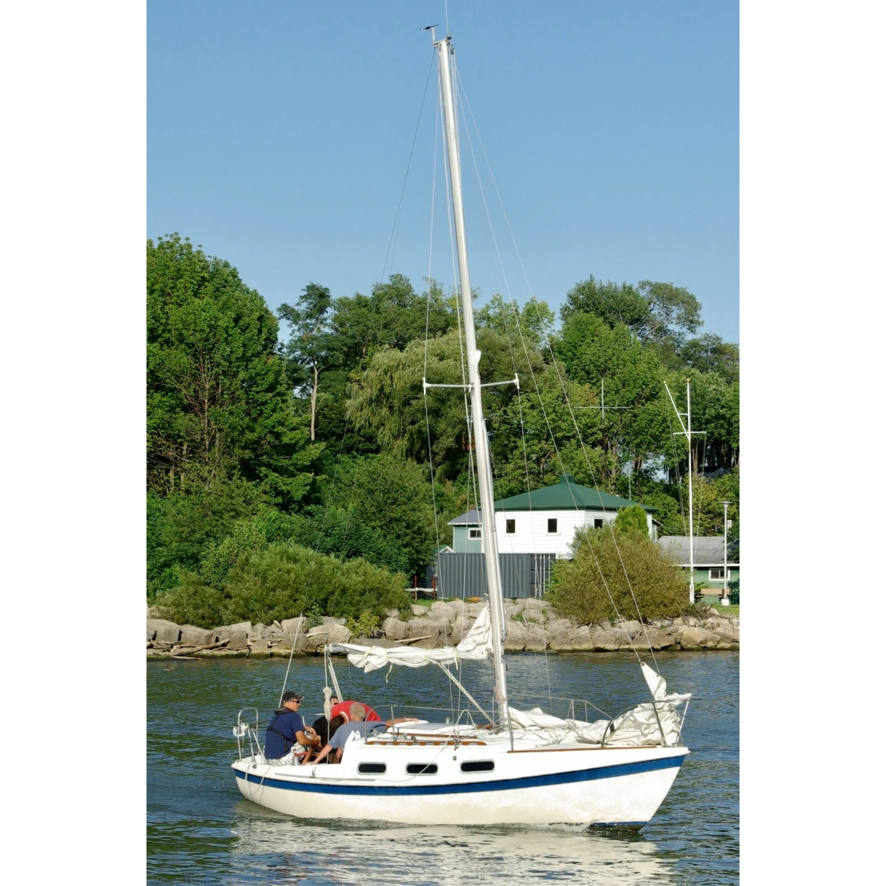 1974 Tanzer 22 Cruising Racing Sailboat