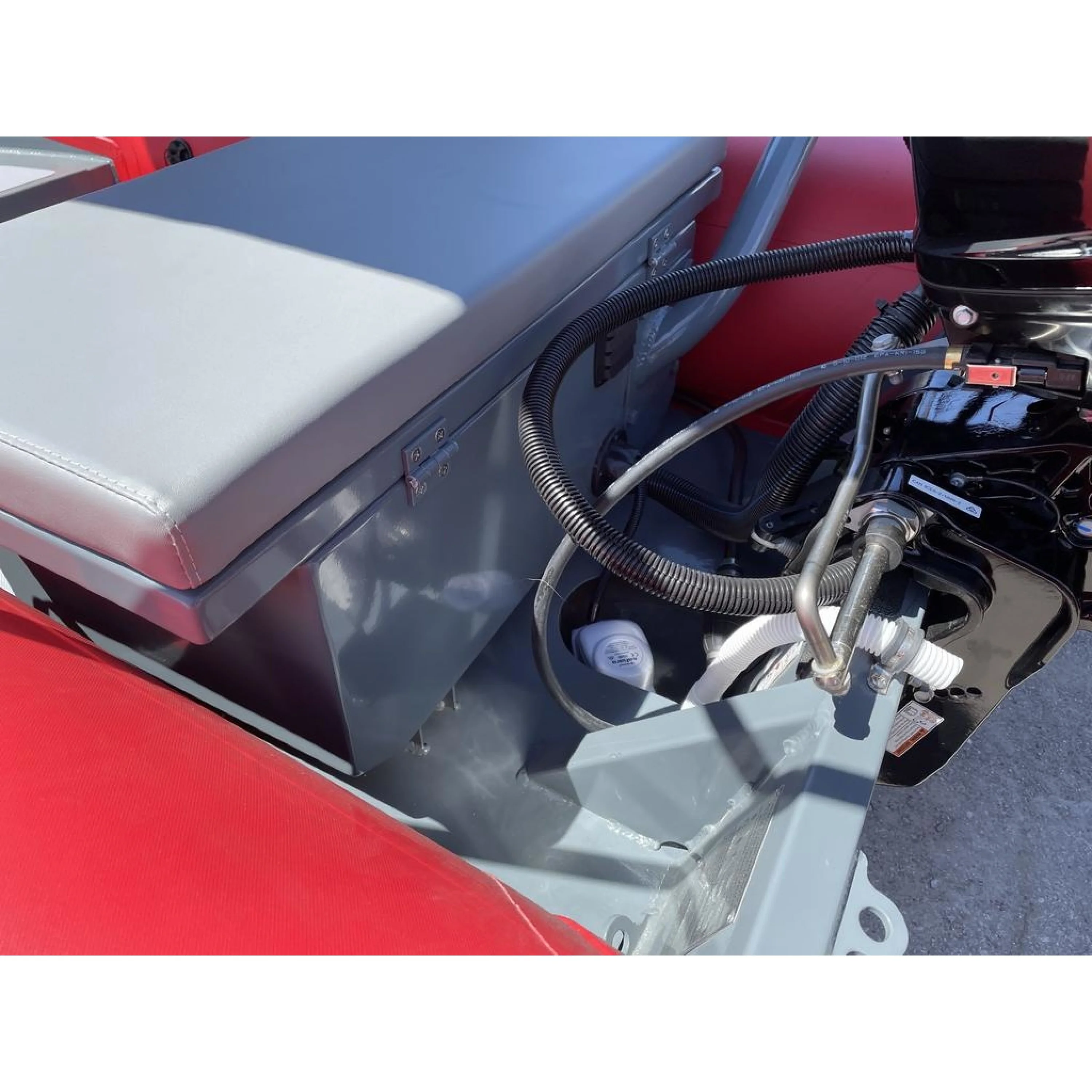 Innovocean ALD300 Euro Helm Rib | 10ft, 15hp Tohatsu Outboard, Aluminum ...