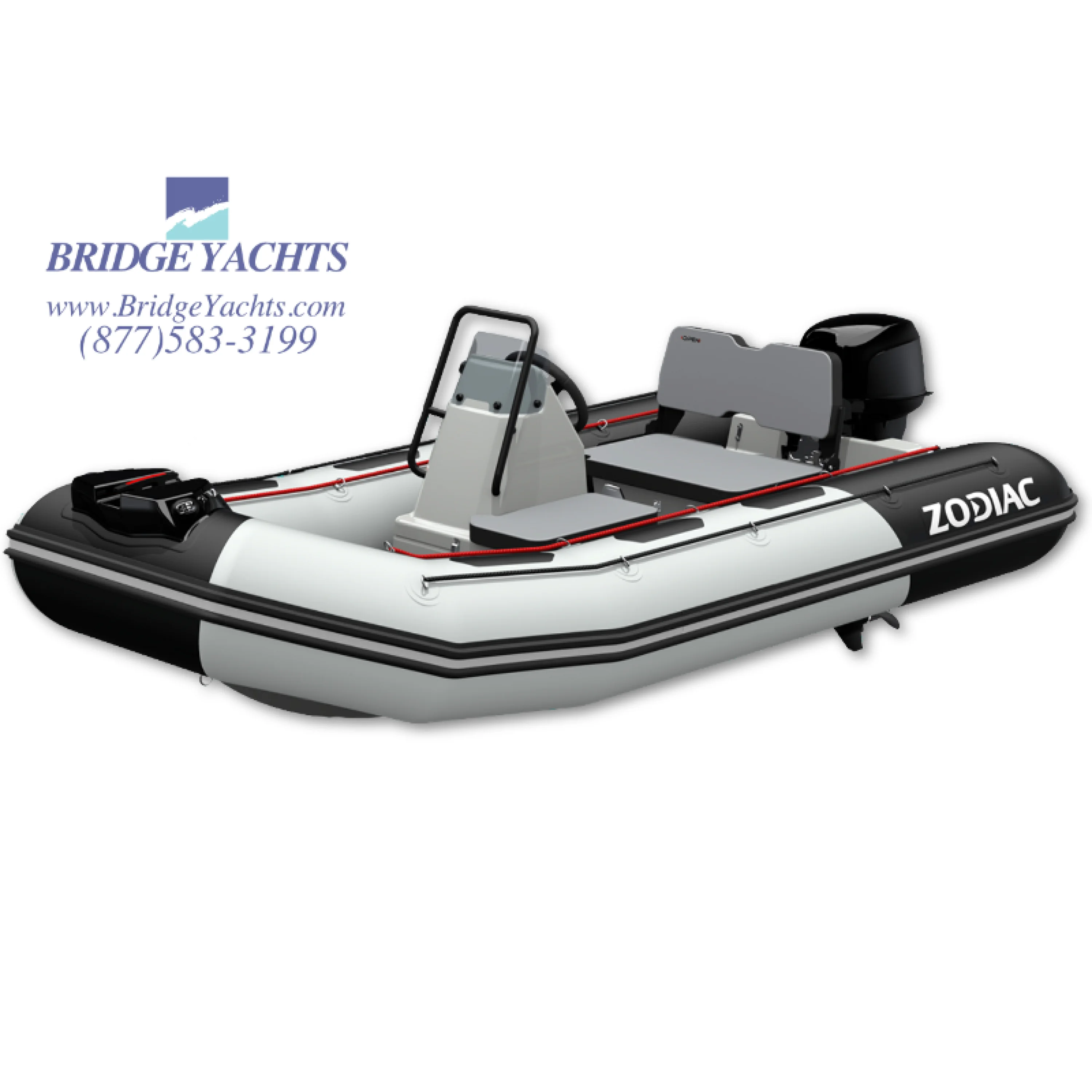 11' Zodiac Open 3.4 Inflatable Boat - Superior Comfort & Performance ...