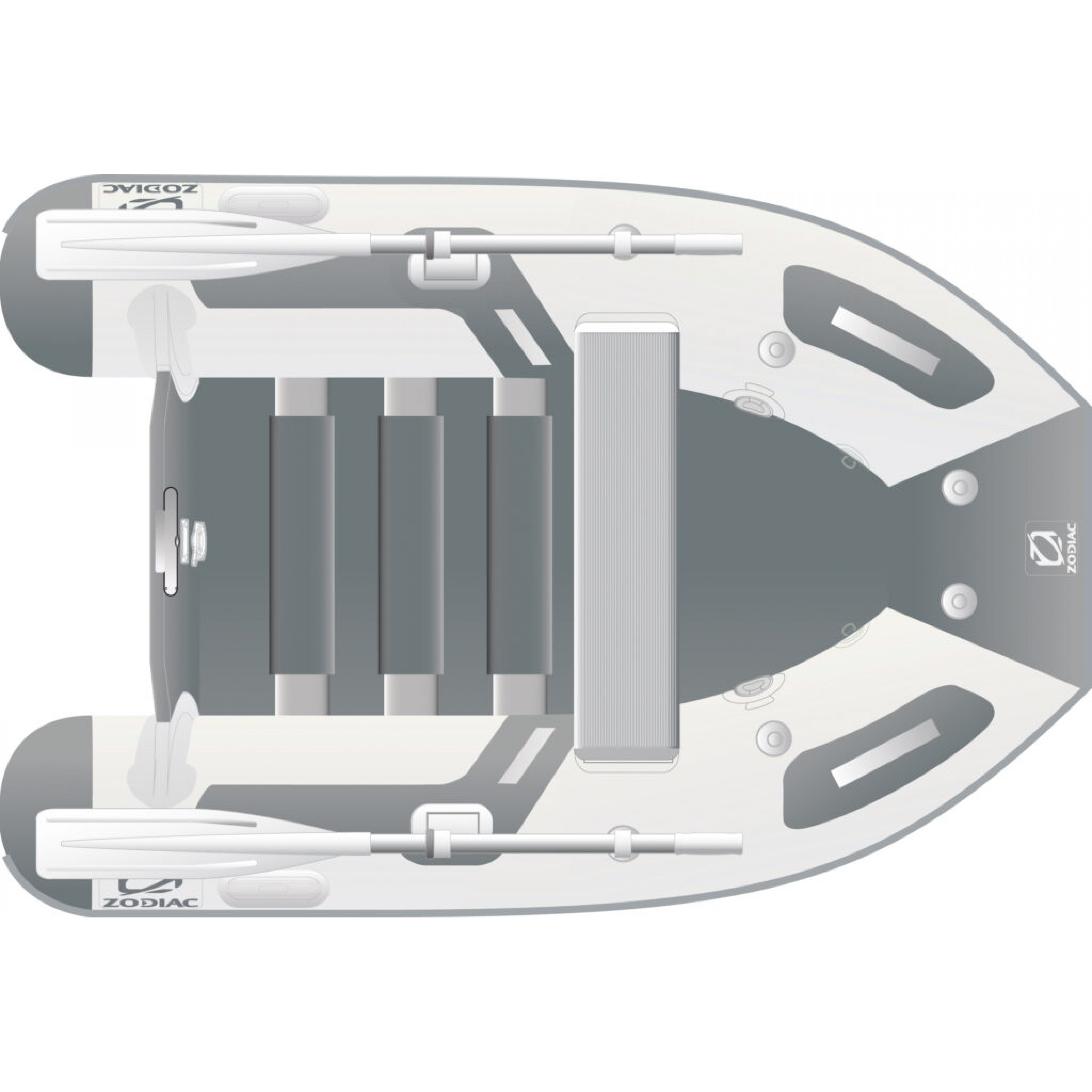 Zodiac Cadet 200 Roll Up Slat Inflatable Boat